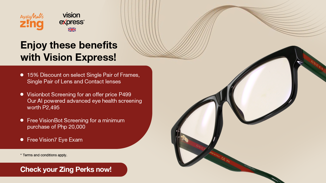 Vision Express: 15% Off + Free Services